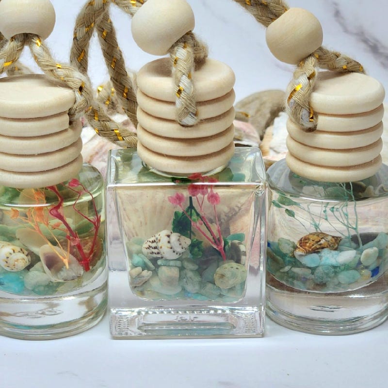 Car Charm Seashell Theme - Etsy