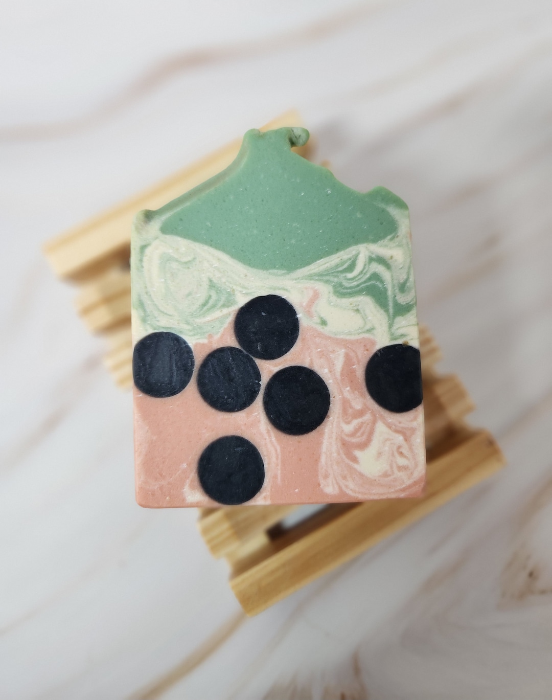 Matcha Mango Boba Soap Cold Process Soap Handcrafted Soap Vegan Soap ...