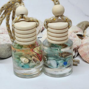 Seashell Car Diffuser: Beach Ocean Theme Air Freshener - Etsy