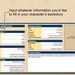Automated D&D Character Sheet Spreadsheet - 2014 Edition - Streamlined ...