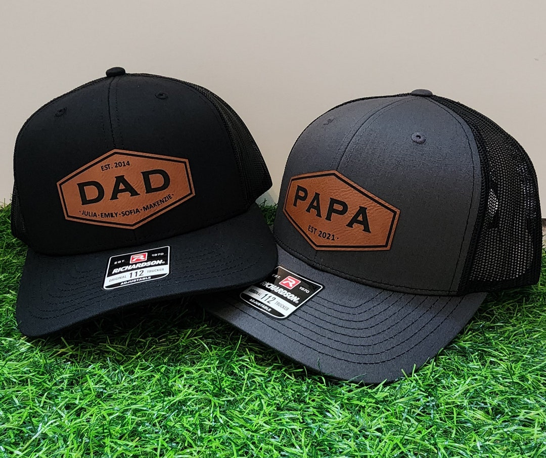 Personalized Dad Patch Hat, Father's Day Gift, New Dad Gift, Gift for ...