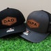 Personalized Dad Patch Hat, Father's Day Gift, New Dad Gift, Gift for ...