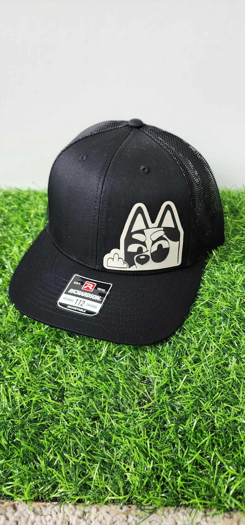 Muffin Middle Finger Hat, Blue Dog Hat, Funny Hat, Mens Hat, Dad Hat - Etsy