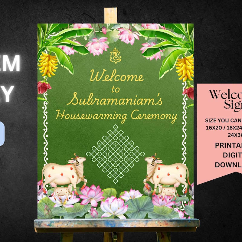 Indian Poster Pichwai - Etsy