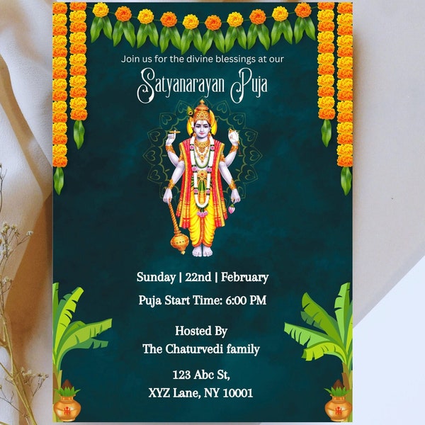 Editable Annaprashan Invitation Card Rice Feeding Ceremony Invite Pasni ...