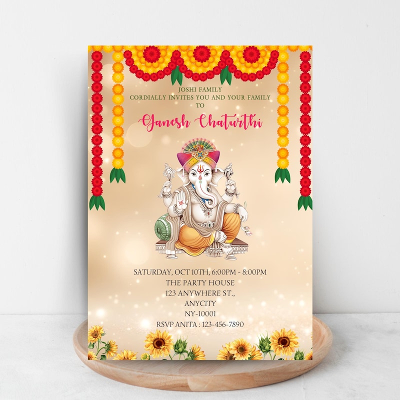 Wedding Invites Ganesh - Etsy