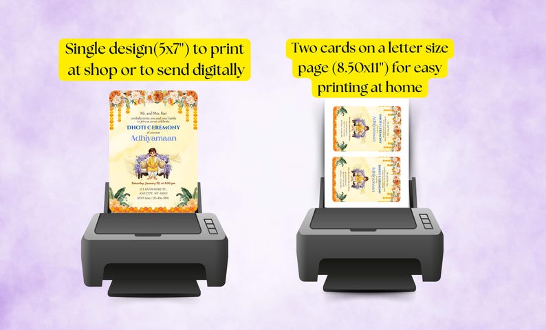 Dhoti Ceremony Invitation, Dhoti Function Invite, Panchalu Invitation ...