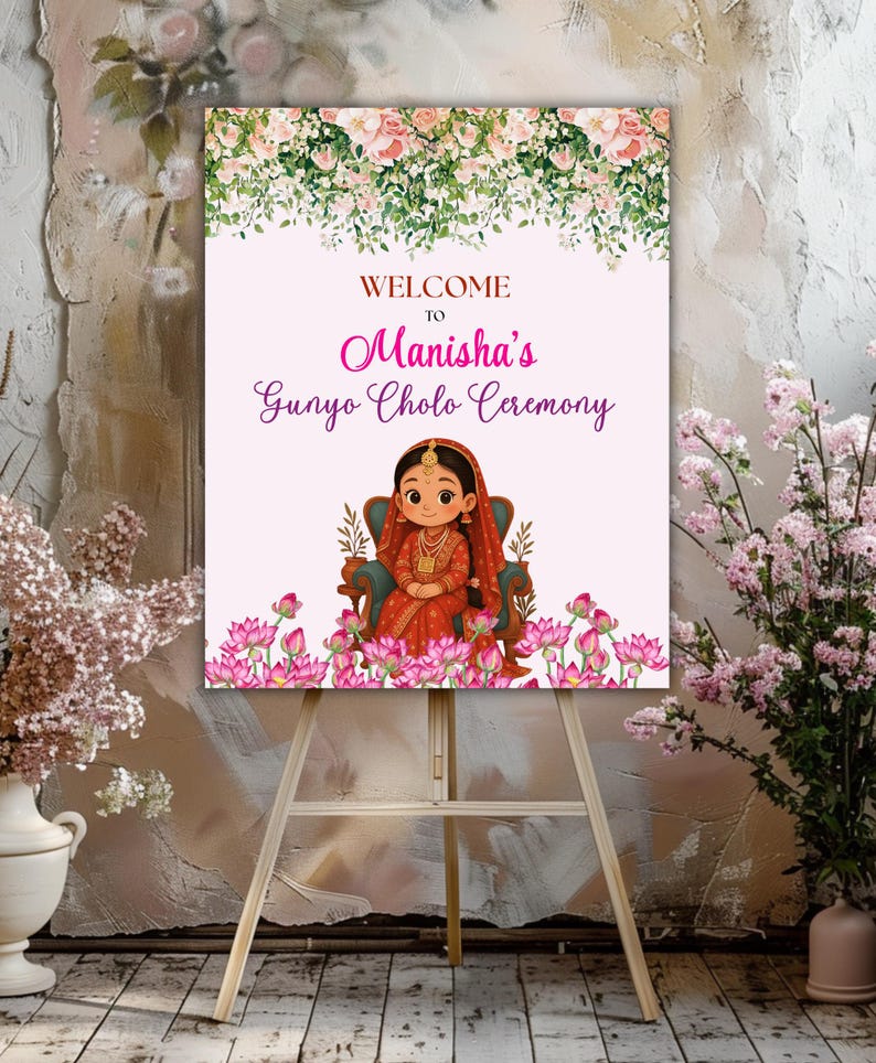 Gunyo Cholo Welcome Sign, Nepali Gunyo Choli Welcome Sign Board, Nepali ...