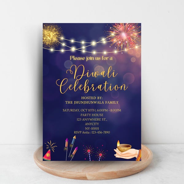 Navratri Dandiya Nights Garba Invite, Garba Invitation, Indian Dance ...