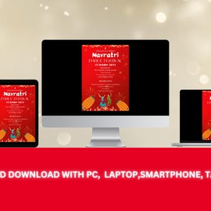 Navratri Dandiya Nights Garba Invite, Garba Invitation, Indian Dance ...