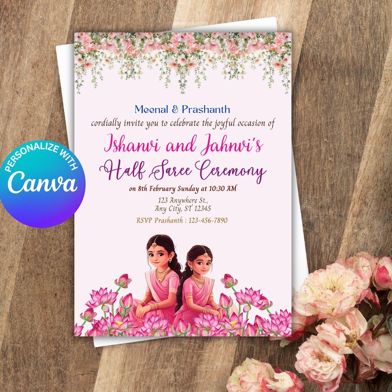 Puberty Ceremony Invitation - Etsy