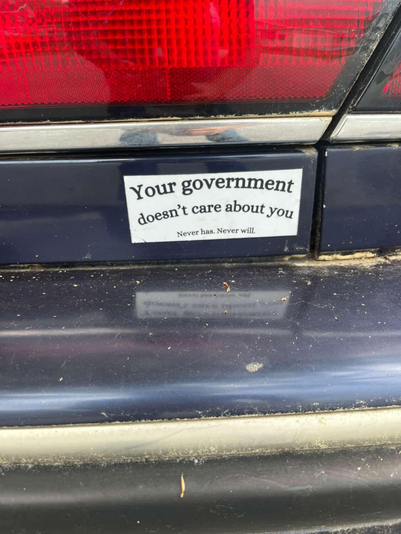Your Government Doesn't Care About You Waterproof Stickers - Etsy