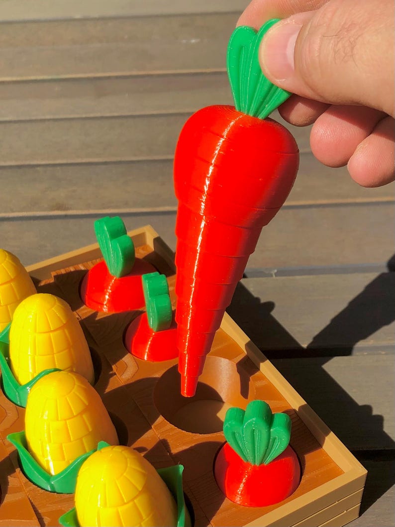 Vegetable Garden Fidget Toy Set, Personizable, Choice of 4,8 or 16 ...