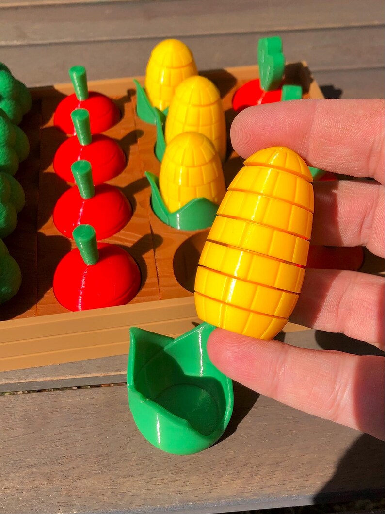 Vegetable Garden Fidget Toy Set, Personizable, Choice of 4,8 or 16 ...