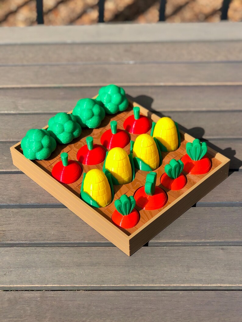 Vegetable Garden Fidget Toy Set, Personizable, Choice of 4,8 or 16 ...