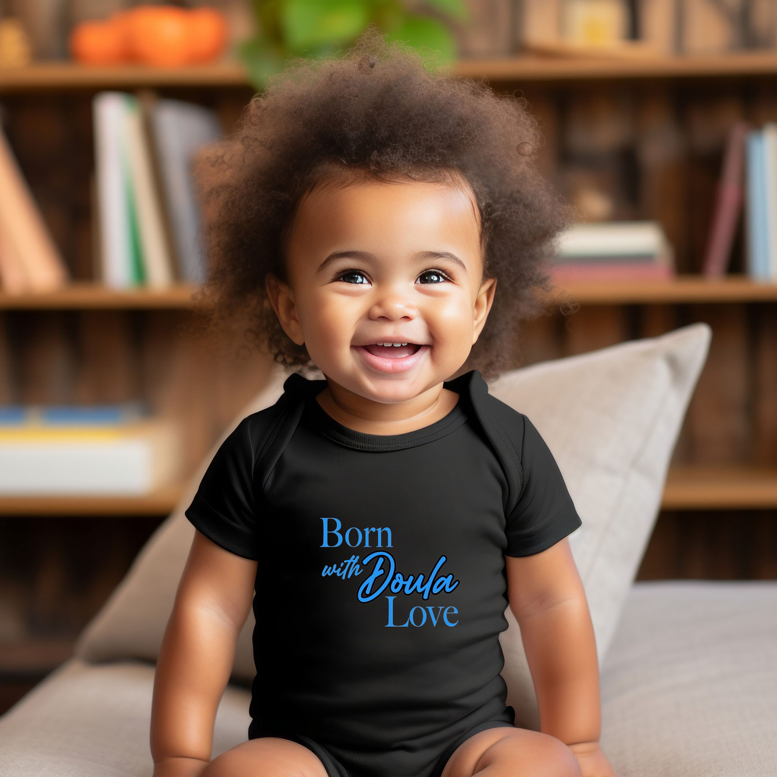 Born With Doula Love Bodysuit, Doula Baby Bodysuit, Doula Baby Shirt ...