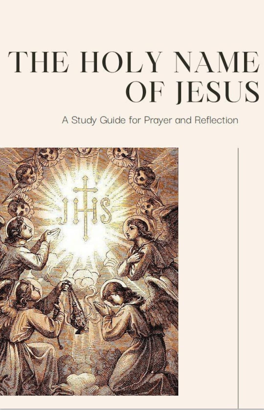 Holy Name of Jesus Study Guide - Etsy