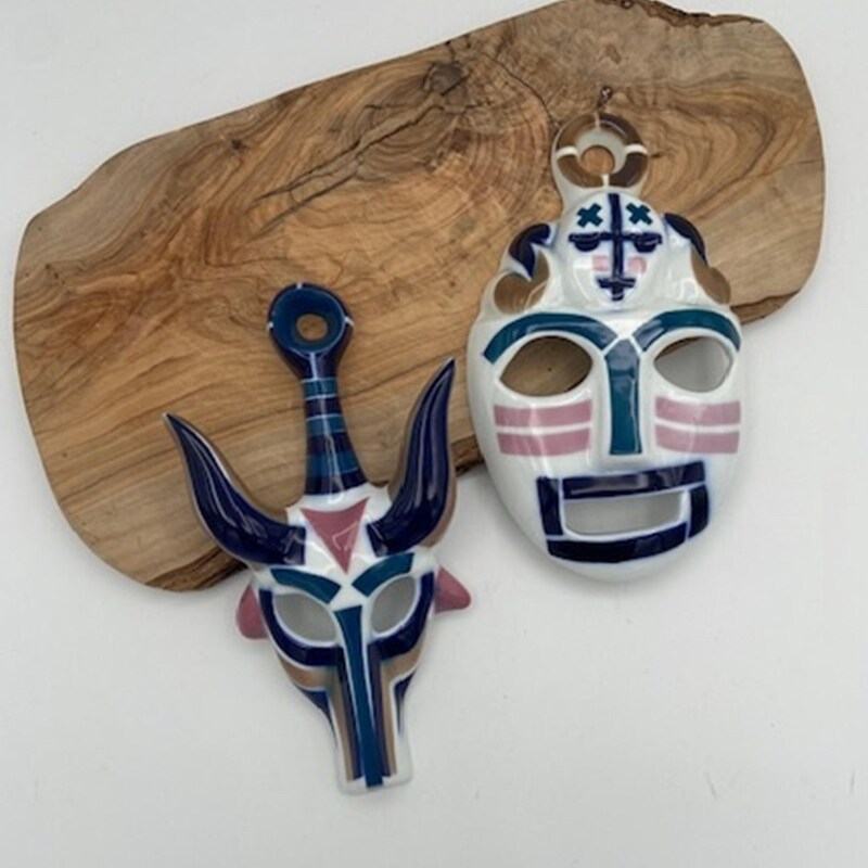 Porcelain Masks - Etsy