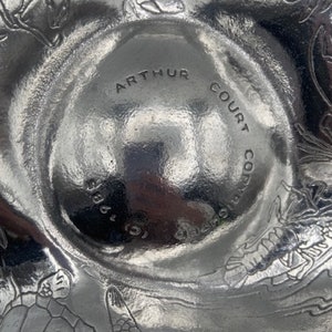 Vintage Arthur Court Sea Shell and Turtles Serving Tray With Lid - Etsy