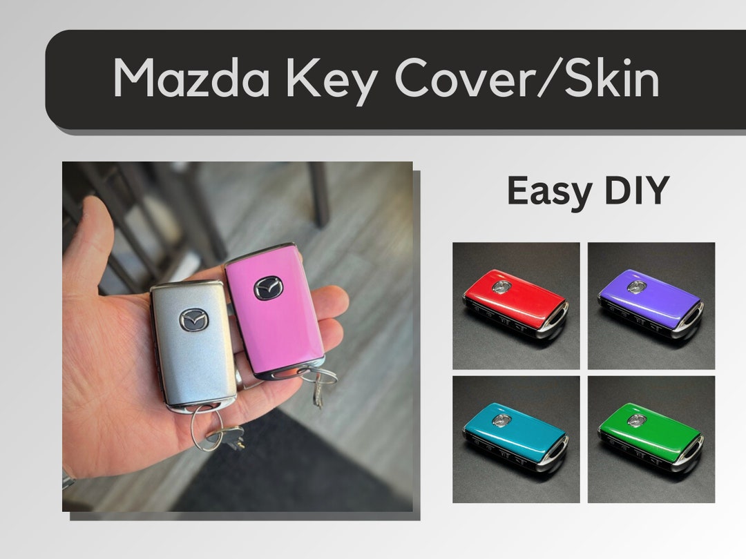 Key Fob Skin Cover Mazda 3 CX5 CX9 CX30 CX50 CX90 | Vinyl Sticker ...