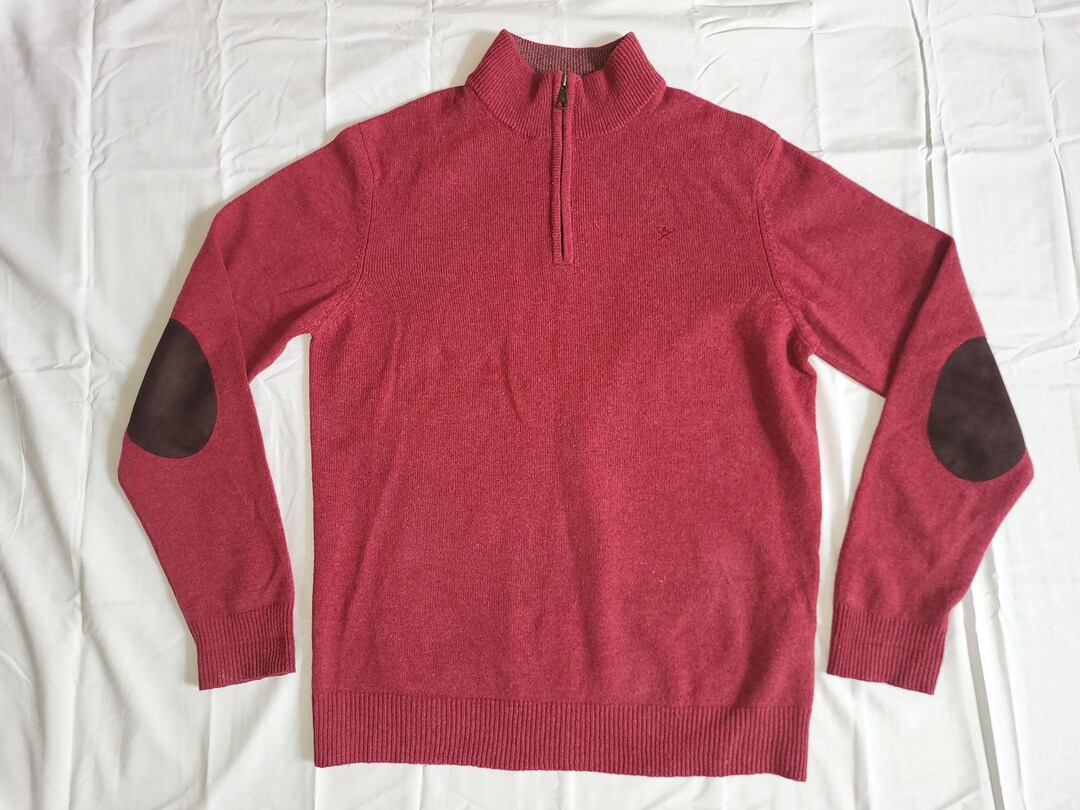 Designer HACKETT LONDON Mens 100% Lambswool Pullover Zip Neck Jumper ...