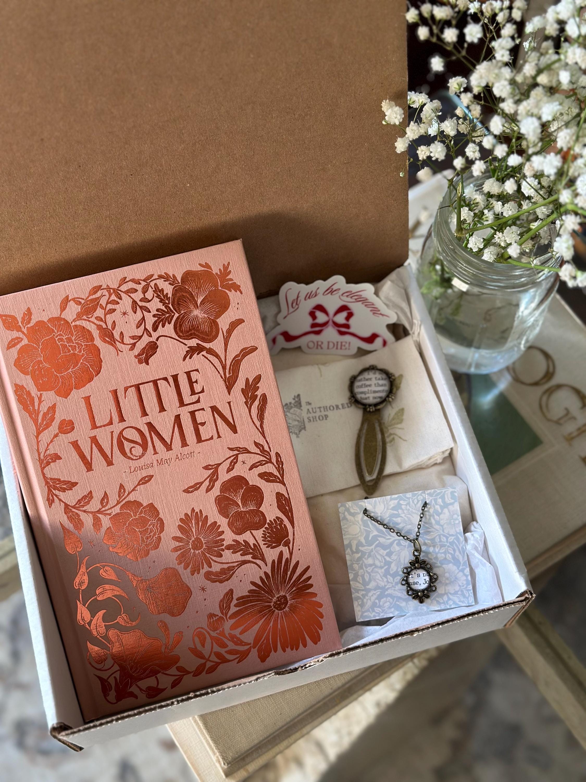 Little Women Gift Set, Bookish Gift Box, Date With a Book, It’s No Use ...