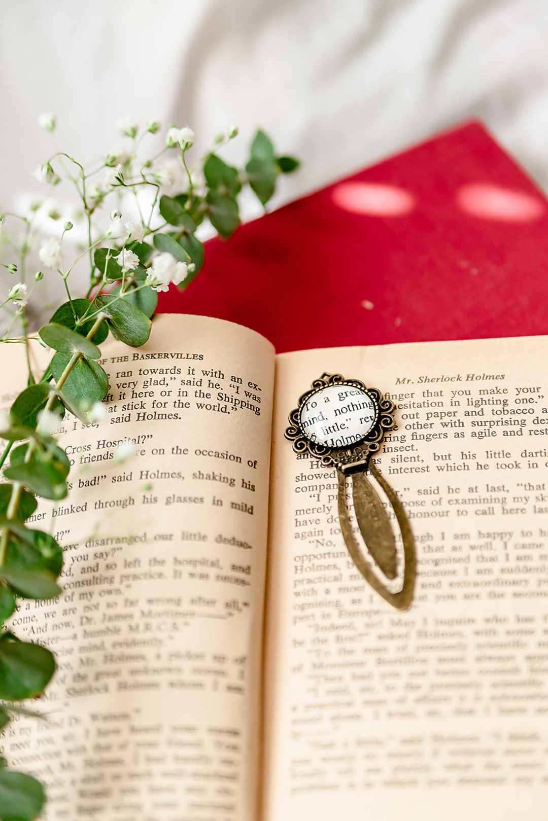 Sherlock Bookmark, Sherlock Holmes, Detective Bookmark, Bookish Gift ...
