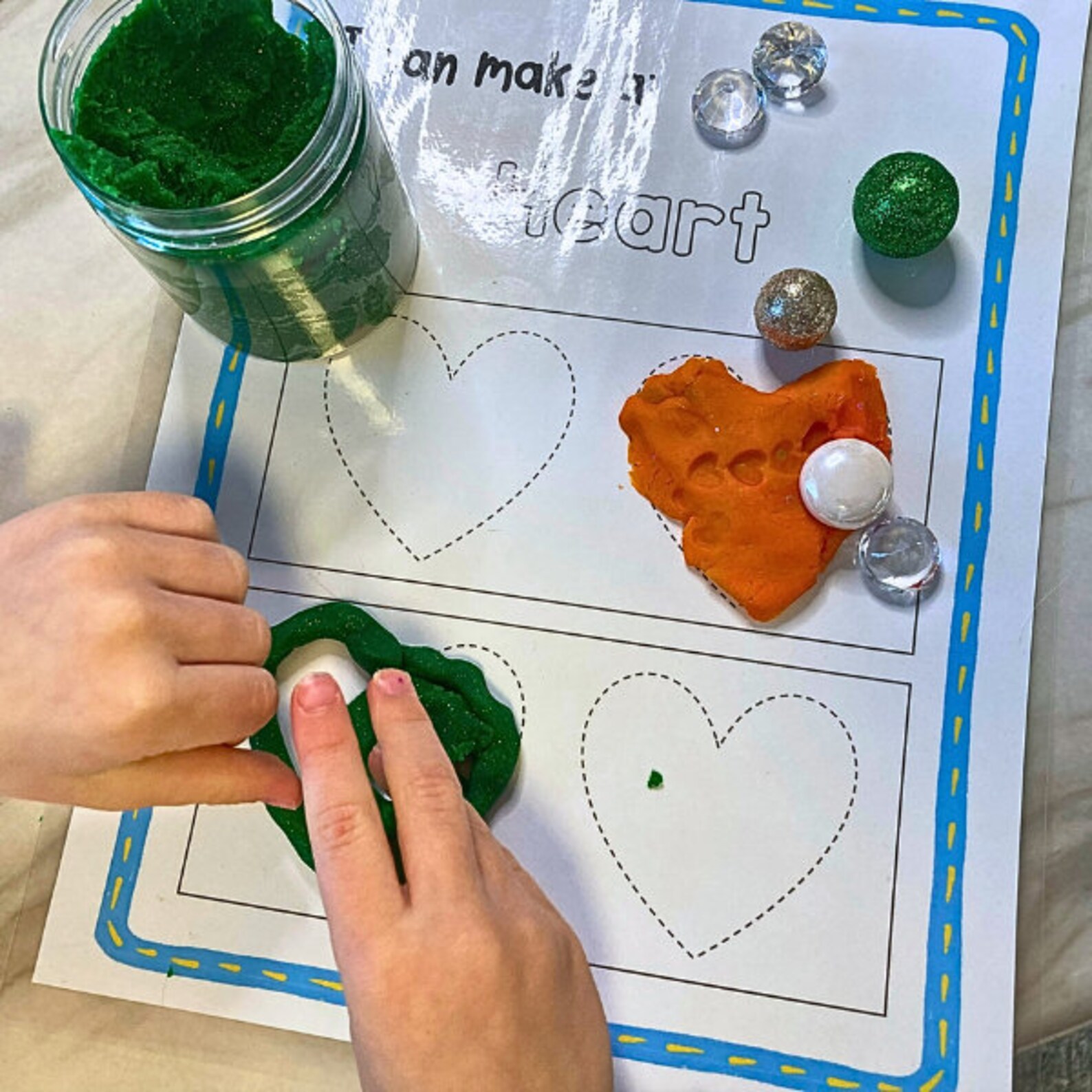 Educational Playdough Mats Bundle - Shapes Galore! Printables for ...
