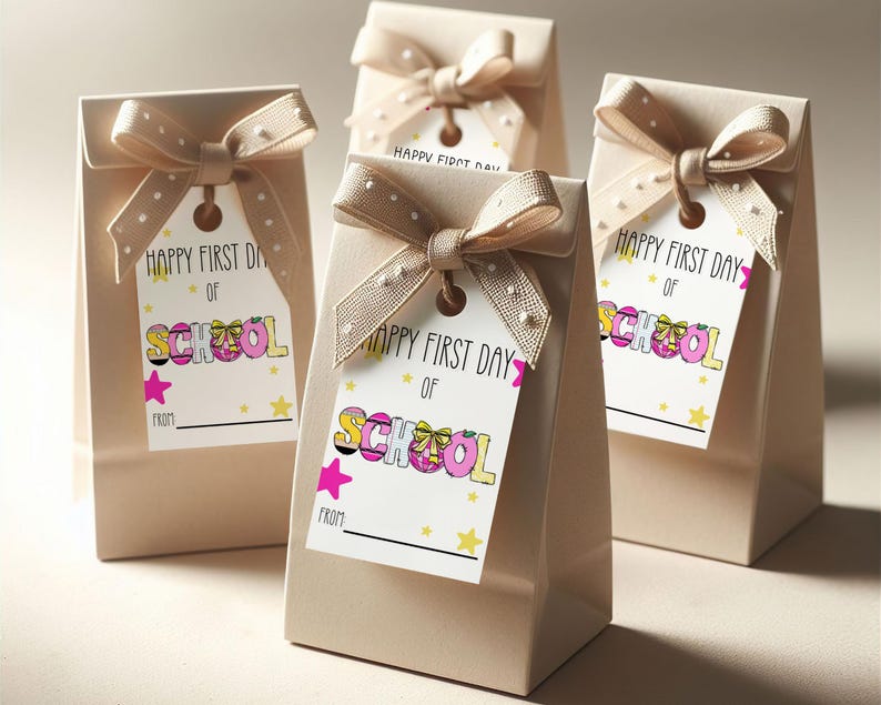 Teacher Thank You Gift Tag: Back to School Printable (digital Download ...