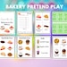 Pretend Play Printable, Play Store Printable, Bakery Pretend Shop, 8 ...