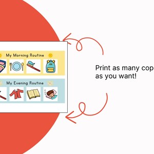 Kids Visual Schedule, Daily Routine Cards, Bedtime Routine, Morning ...