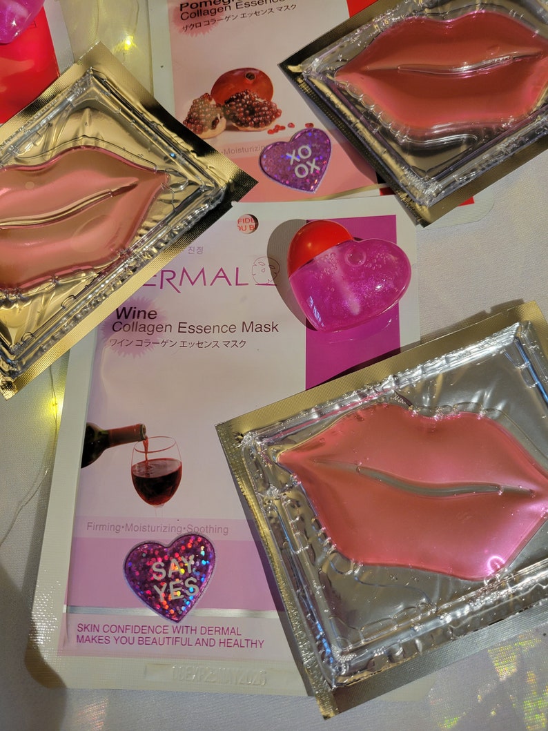 Valentines Day Skin Care-limited Edition-heart Shape Lip Gloss, Face ...