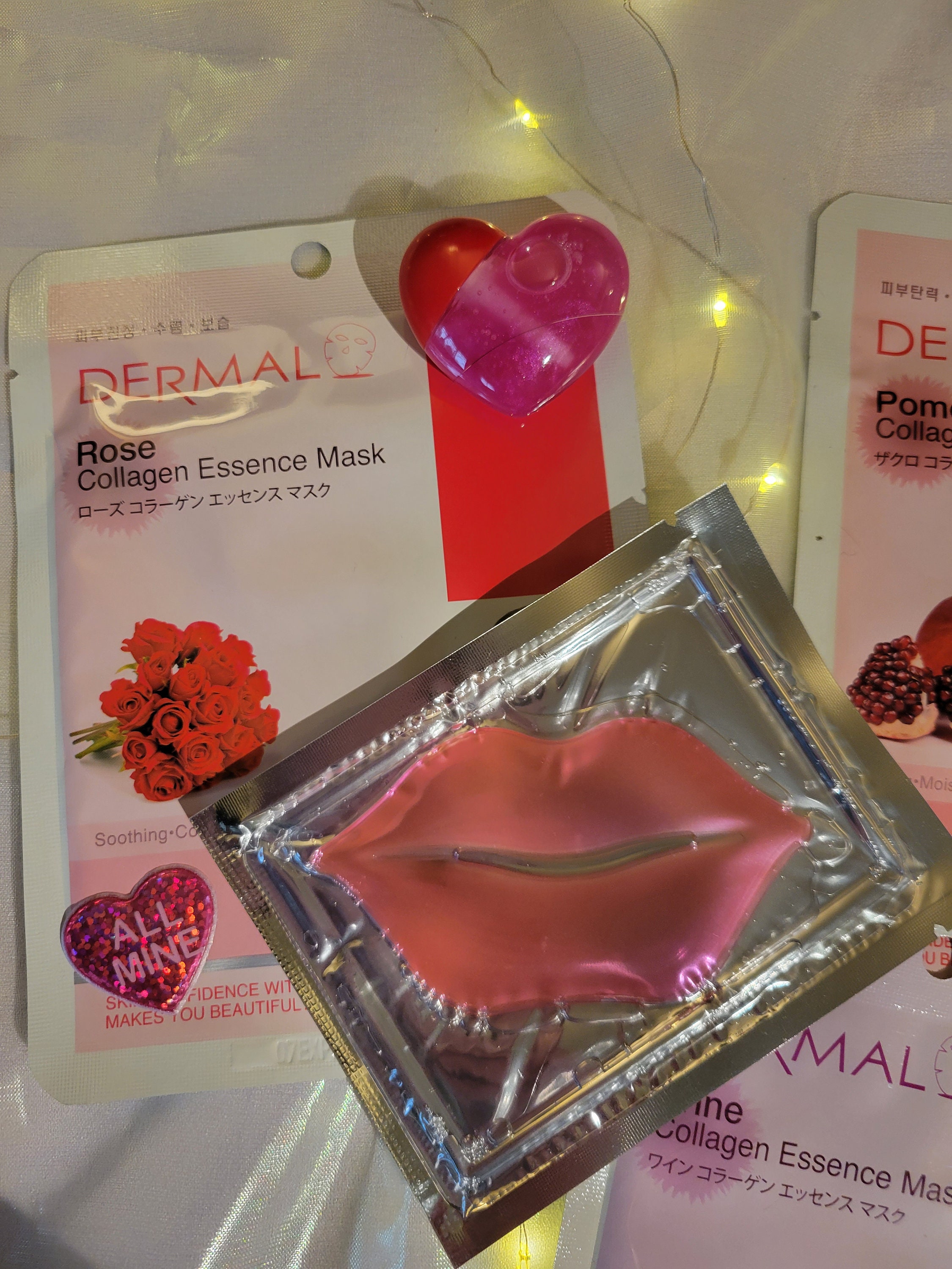 Valentines Day Skin Care-limited Edition-heart Shape Lip Gloss, Face ...