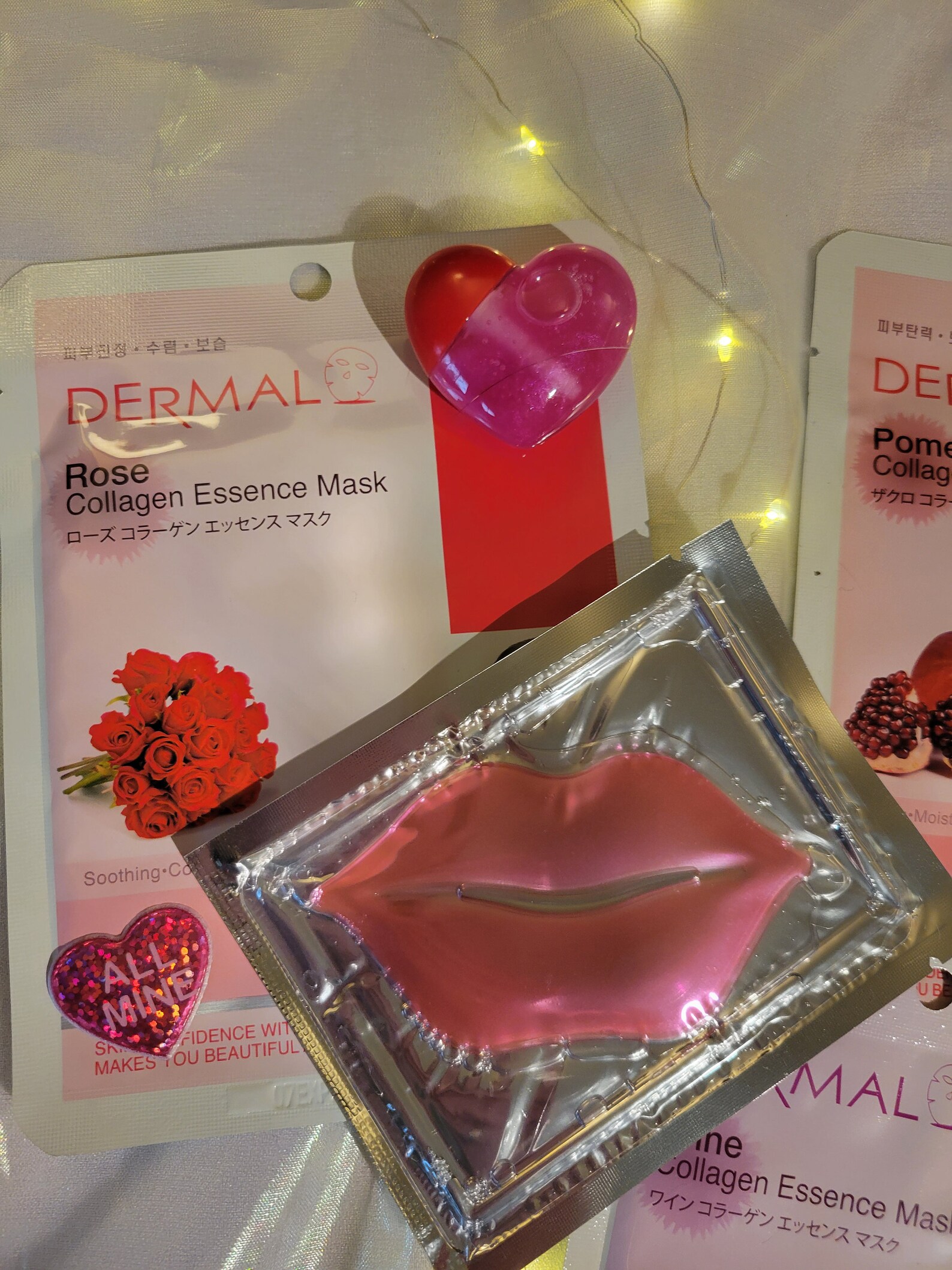 Valentines Day Skin Care-limited Edition-heart Shape Lip Gloss, Face ...
