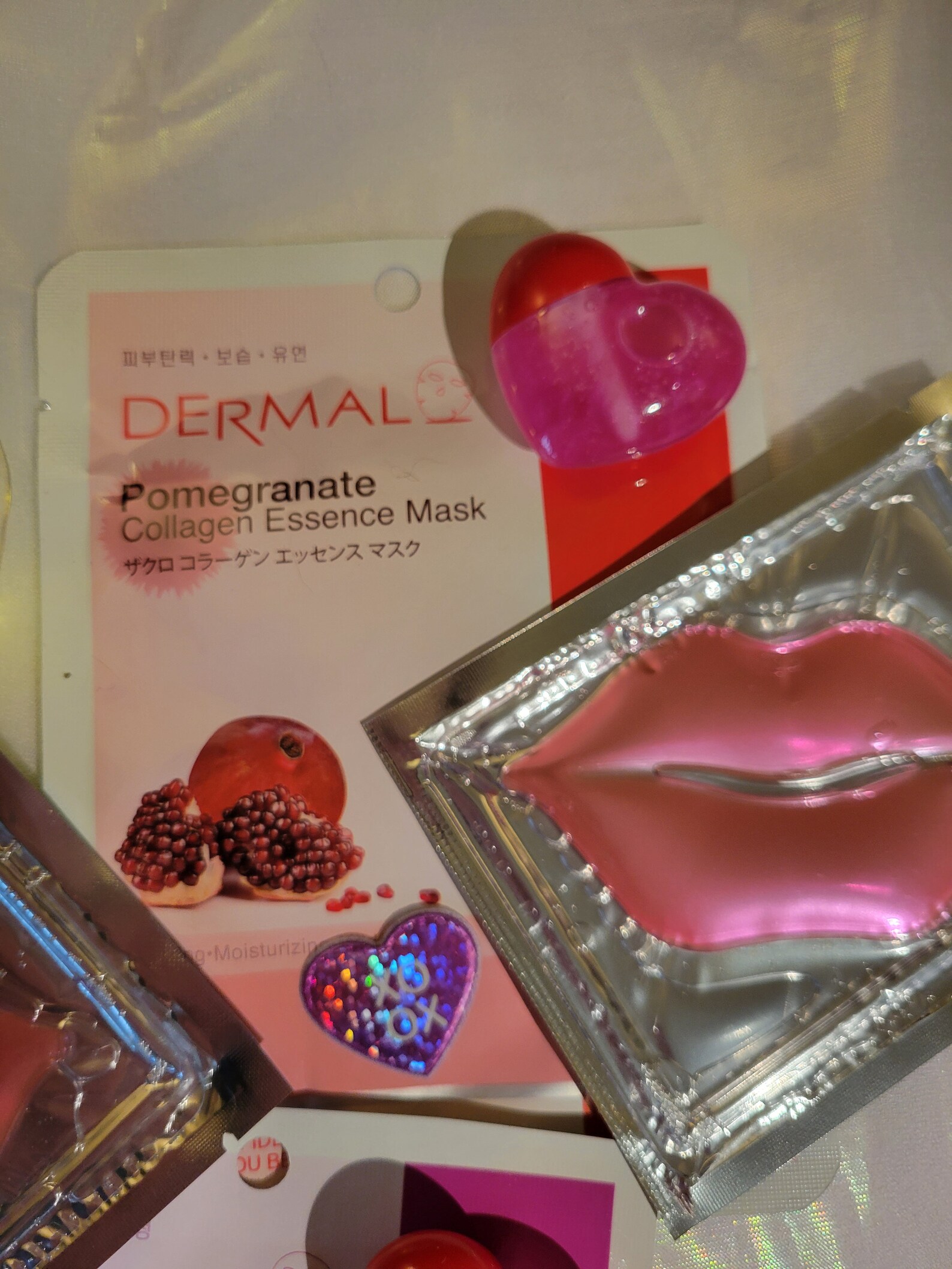 Valentines Day Skin Care-limited Edition-heart Shape Lip Gloss, Face ...