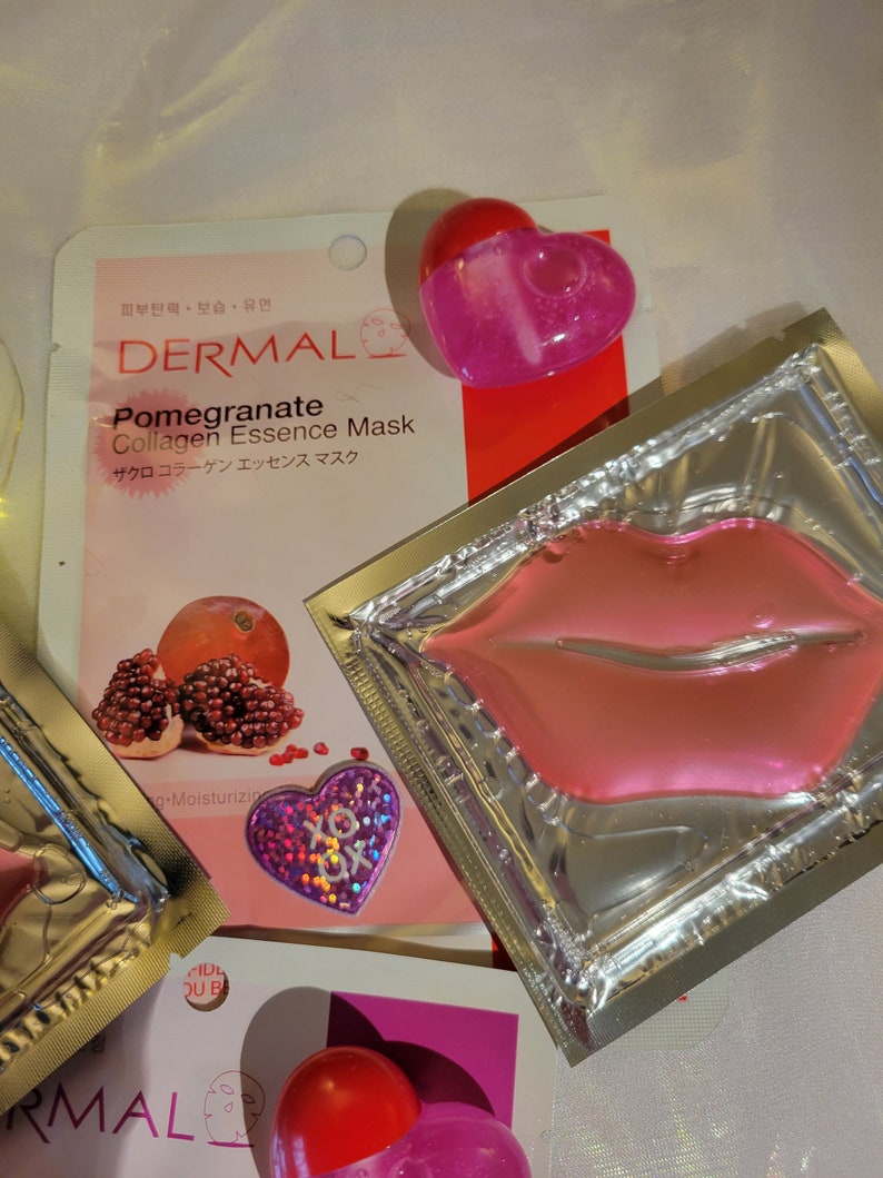 Valentines Day Skin Care-limited Edition-heart Shape Lip Gloss, Face ...