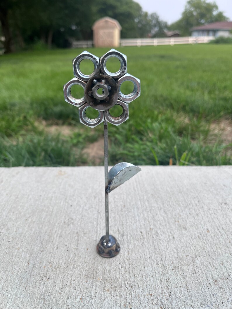 Welded Metal Flower - Etsy
