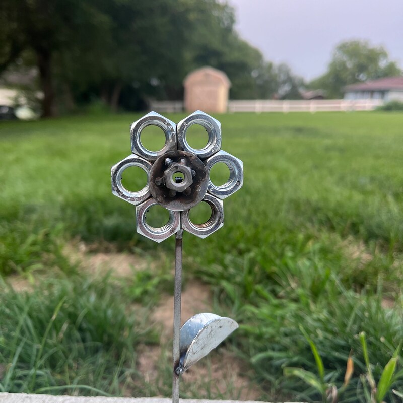 Metal Flowers - Etsy