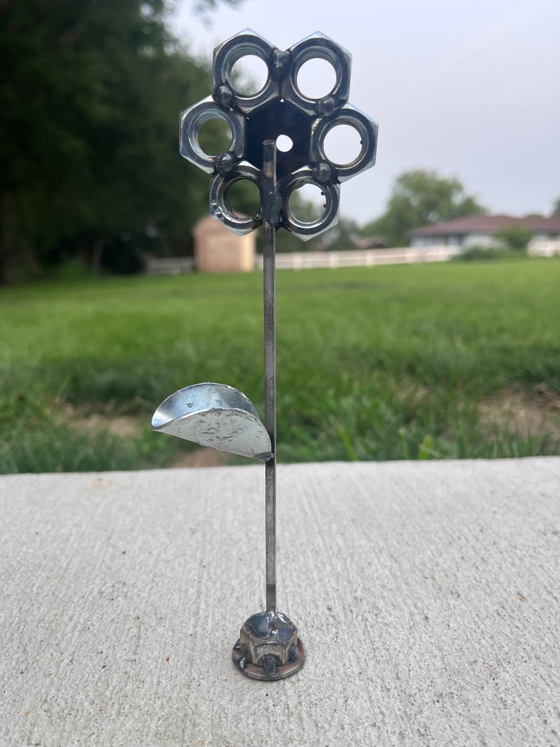 Welded Metal Flower - Etsy