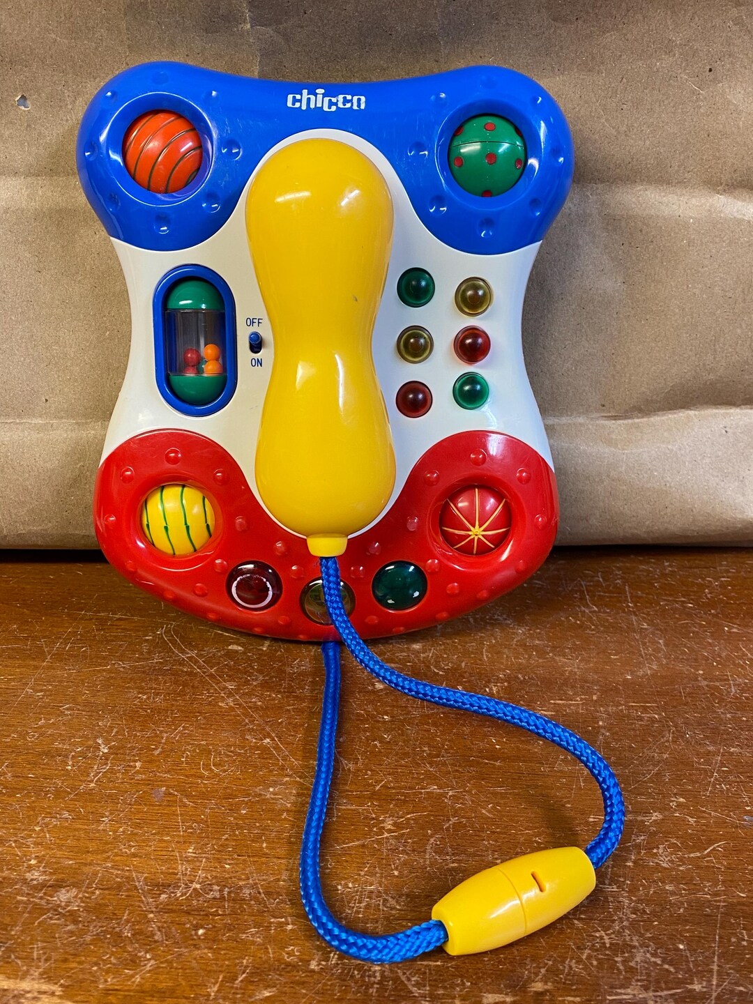 Chicco Rainbow Activity Pull Along Toy Phone - Etsy