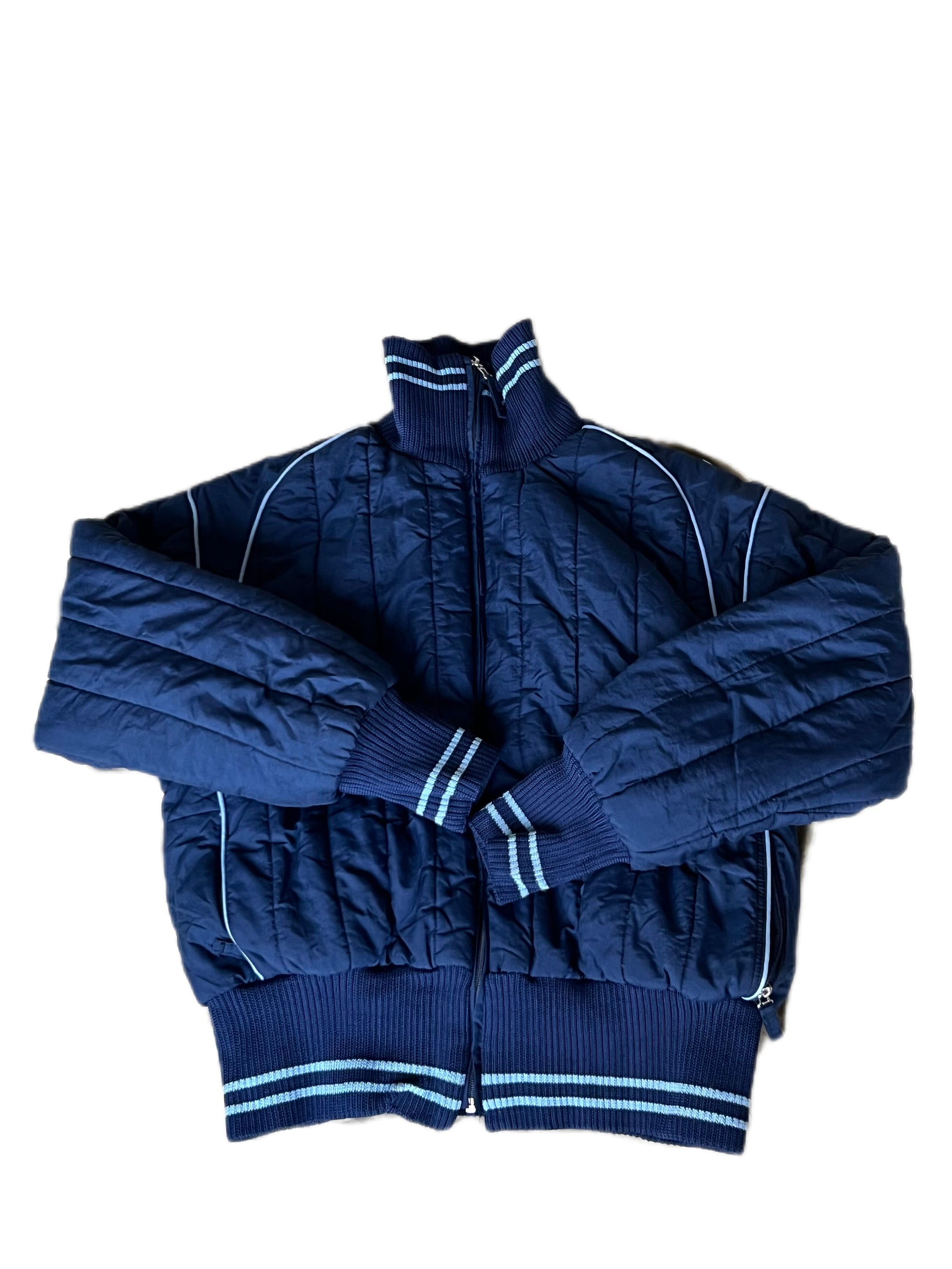 Playboy Y2k Blue Bomber Jacket Vintage - Etsy