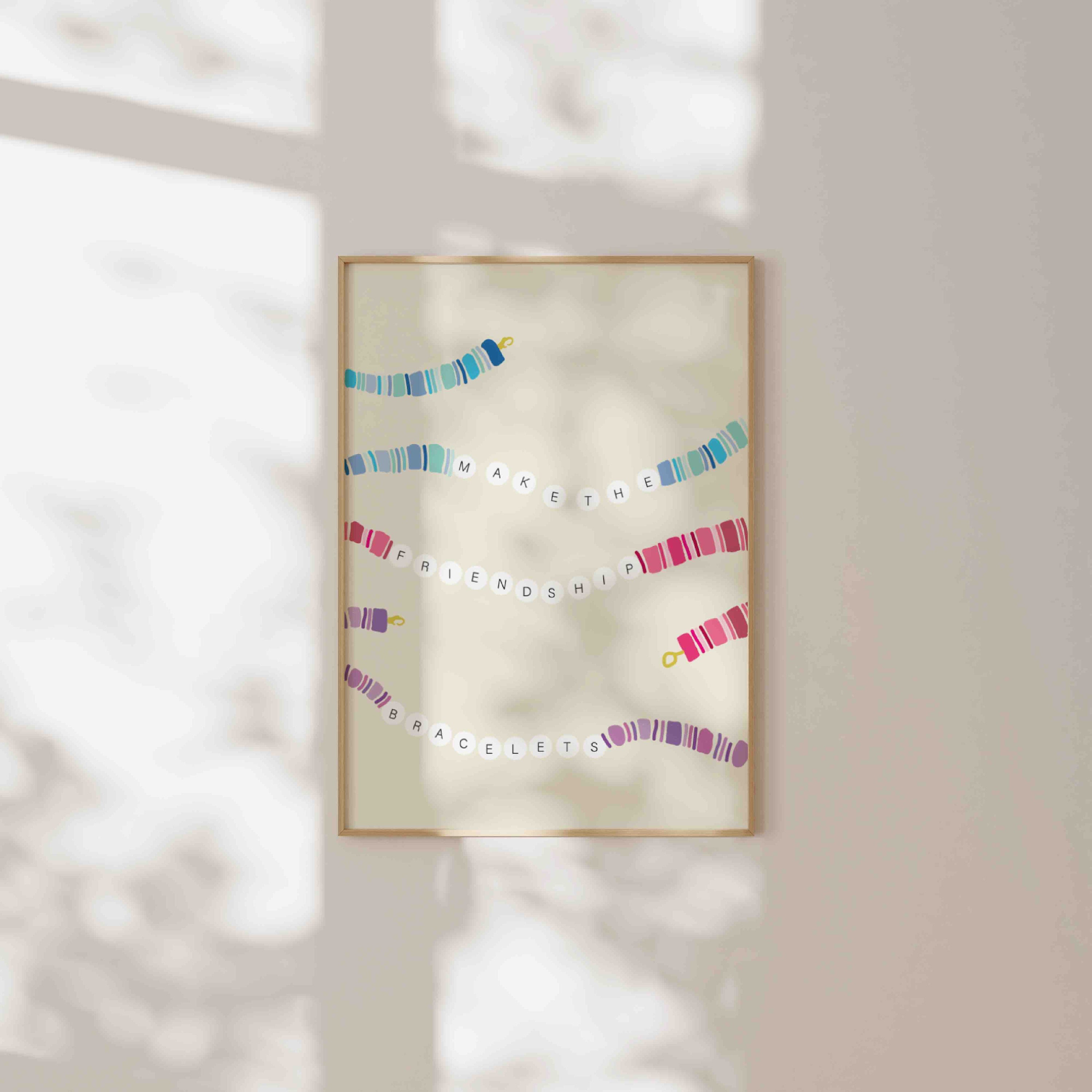 Make the Friendship Bracelets Poster, Taylor Swift Poster, Aesthetic ...