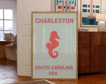 Ibiza Poster, Famous Places Poster, Preppy Travel Poster, Pastel Wall ...