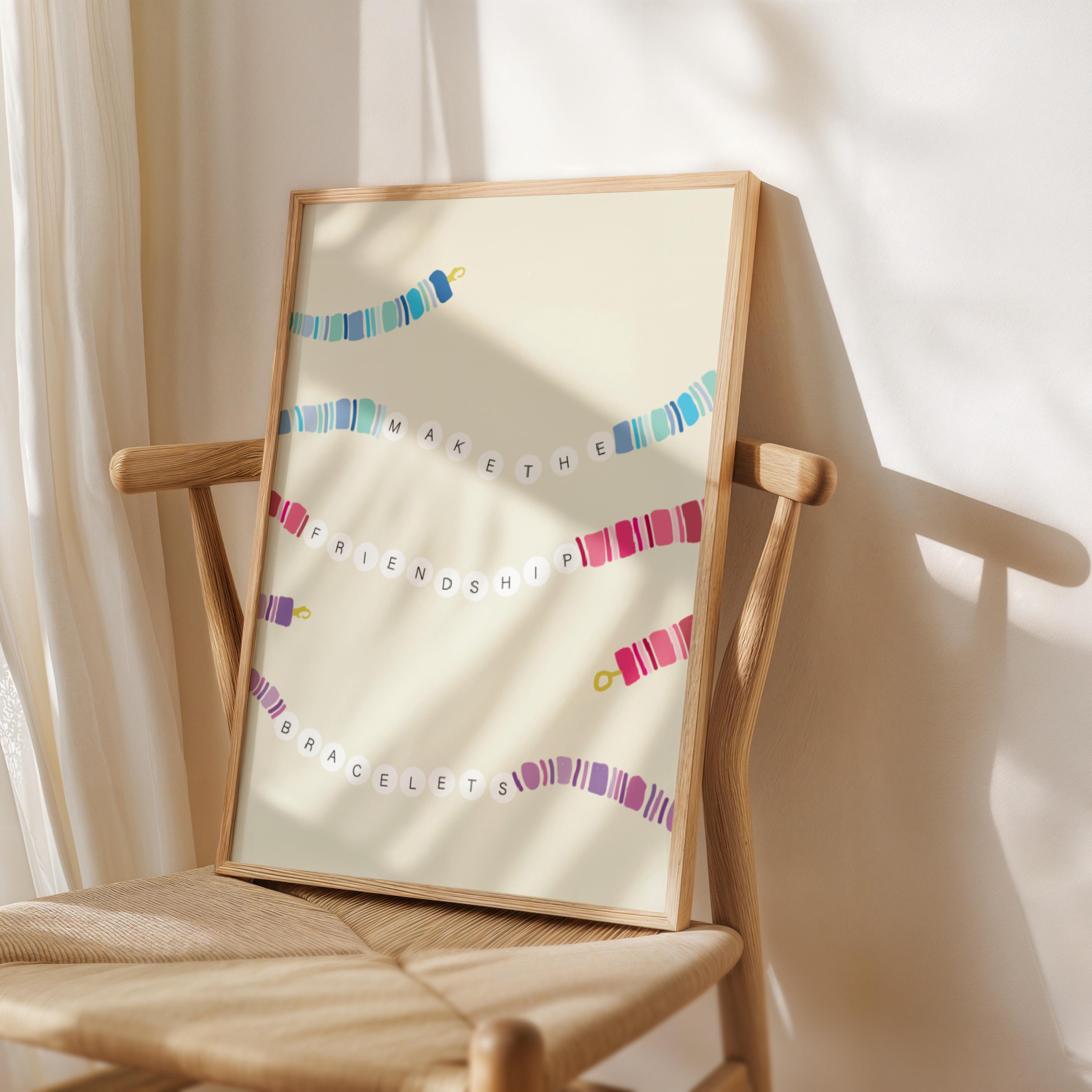 Make the Friendship Bracelets Poster, Taylor Swift Poster, Aesthetic ...