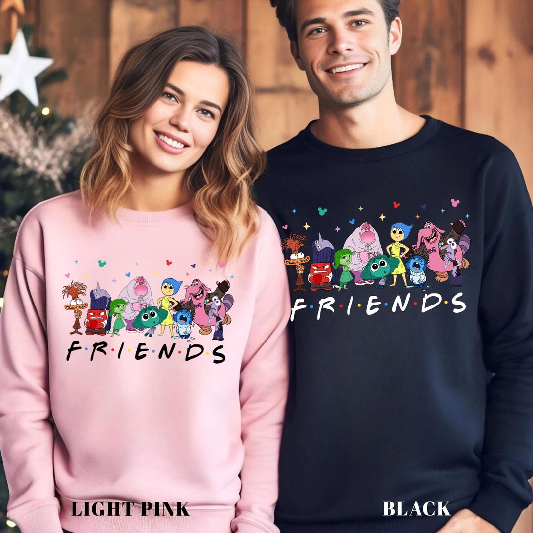 Inside Out Sweatshirt, Inside Out Couple Sweatshirt,inside Out Friends ...