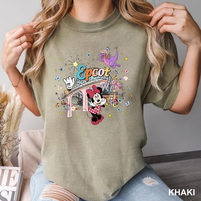 Minnie Mouse Epcot Shirt, Epcot World Shirt , Disney Shirt, Comfort ...