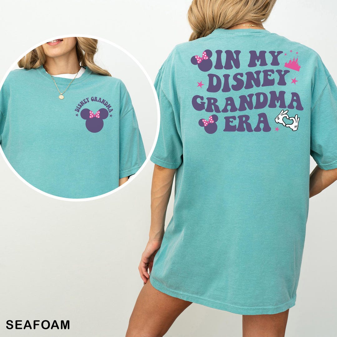Disney Grandma Grandpa Shirt, Comfort Colors, Mickey Minnie Couple ...