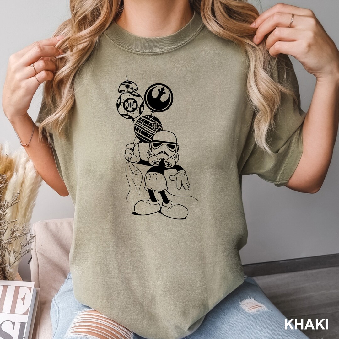 Mickey Stormtrooper Shirt,star Wars Shirt,vintage Star Wars Shirt,star ...