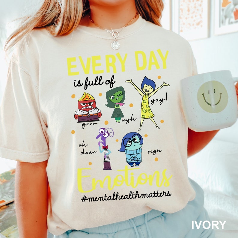 Every Day is Full of Emotions Shirt,disney Inside Out Movie Shirt ...