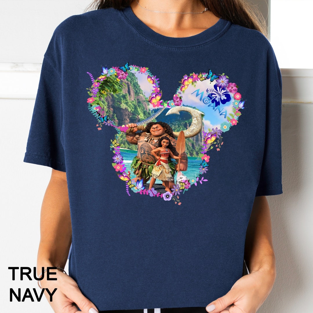 Moana and Maui Shirt,moana Mickey Head Shirt,moana and Maui Couple ...